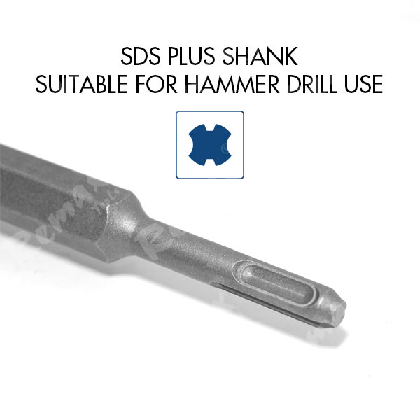 SDS PLUS CHISEL (TOOTH HEAD BUSHING HAMMER) - REMAX TOOLSREMAX TOOLS