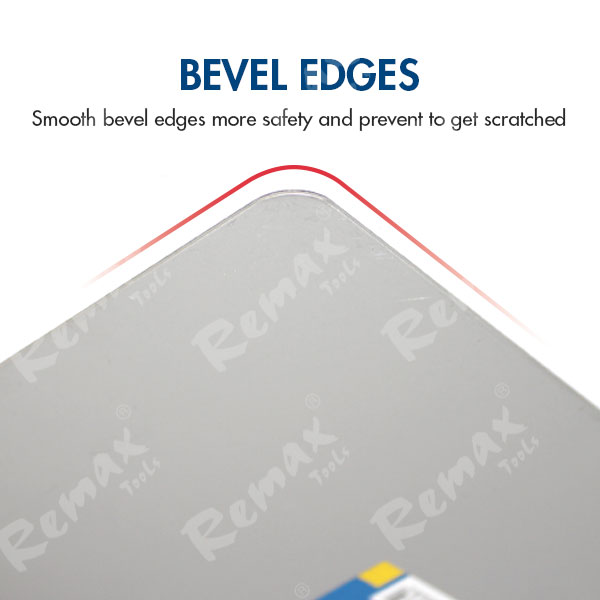 SS PLASTER TRAY (BEVEL EDGES) - REMAX TOOLSREMAX TOOLS
